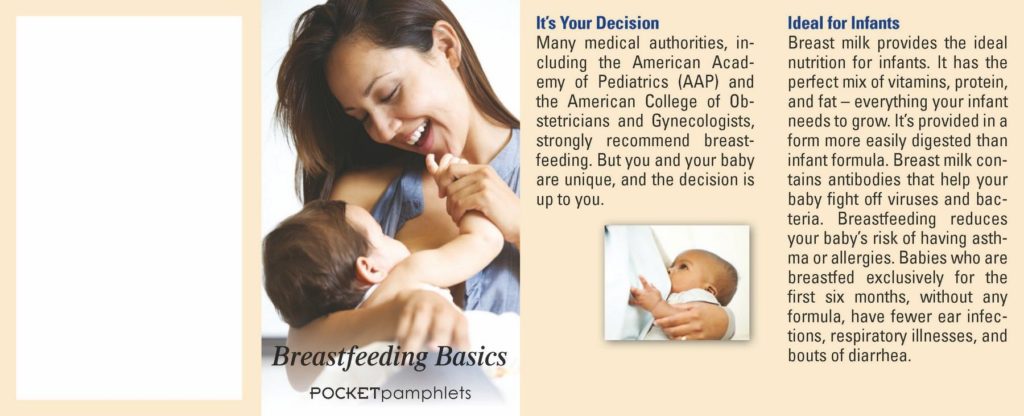 POCKET PAMPHLET – Breastfeeding Basics Pocket Pamphlet – Armand ...