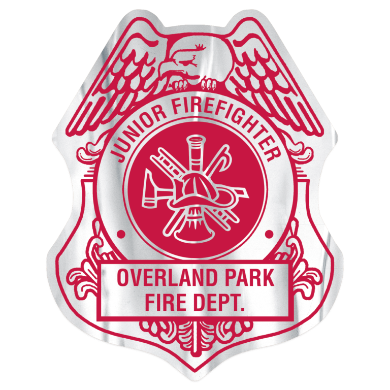 Firefighter Badge Sticker on Roll – Armand Advertising, LLC